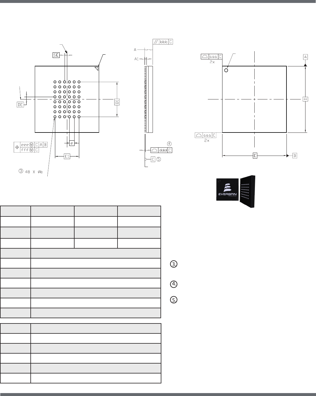MR4A16B Datasheet by Everspin Technologies Inc. | Digi-Key Electronics
